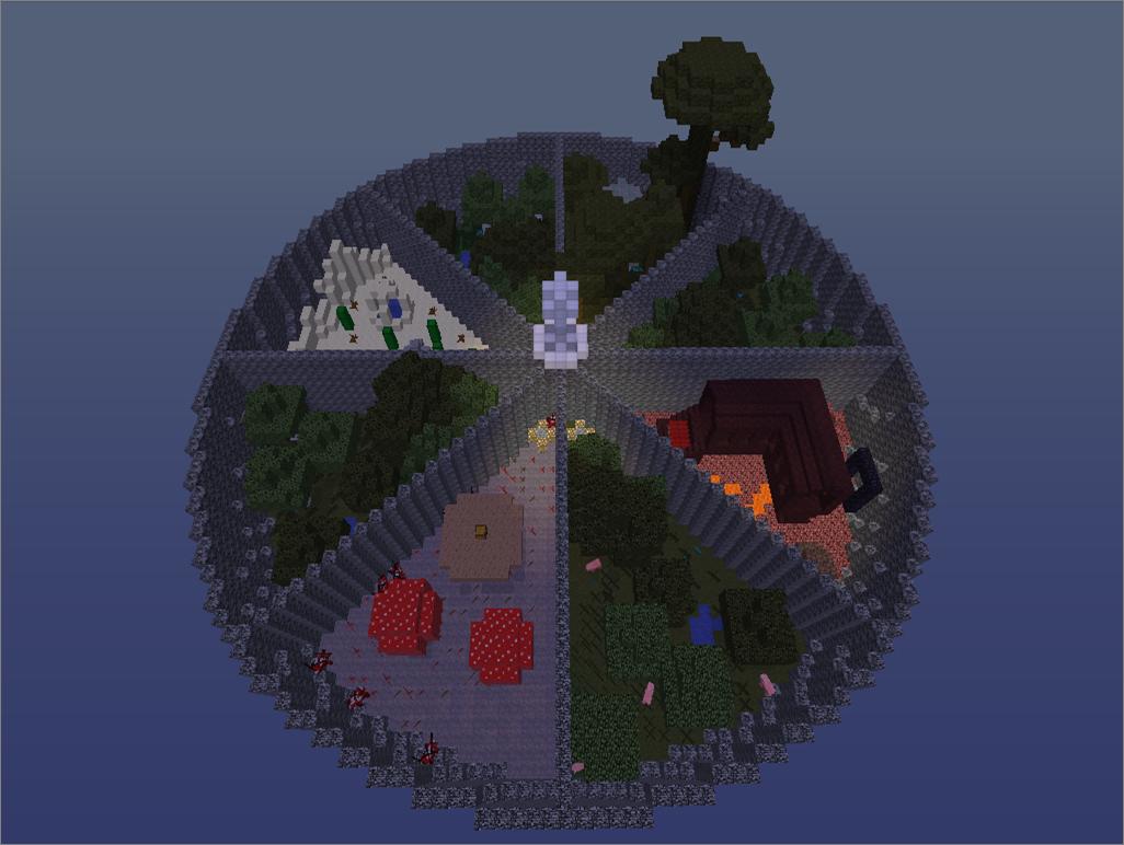 The Roulette Survival Minecraft Map