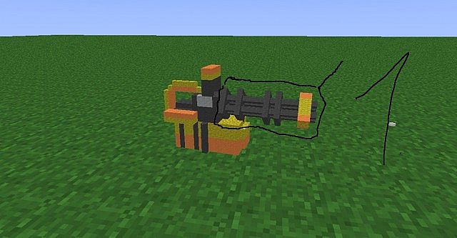 minigun (part 1) Minecraft Map