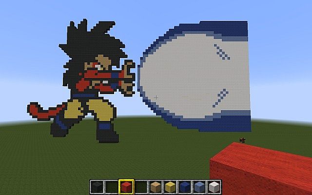 SS4 Goku Minecraft Map