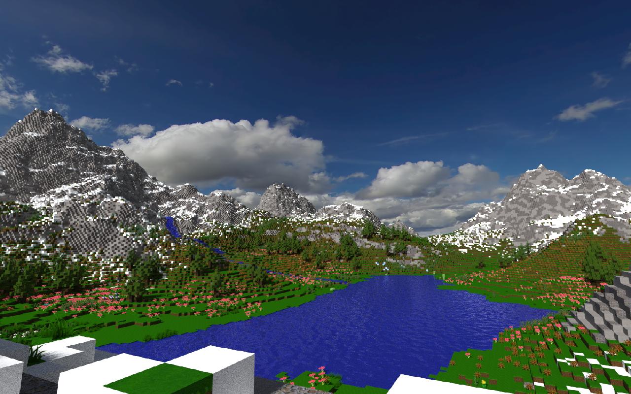 Swiss Alps Minecraft Map
