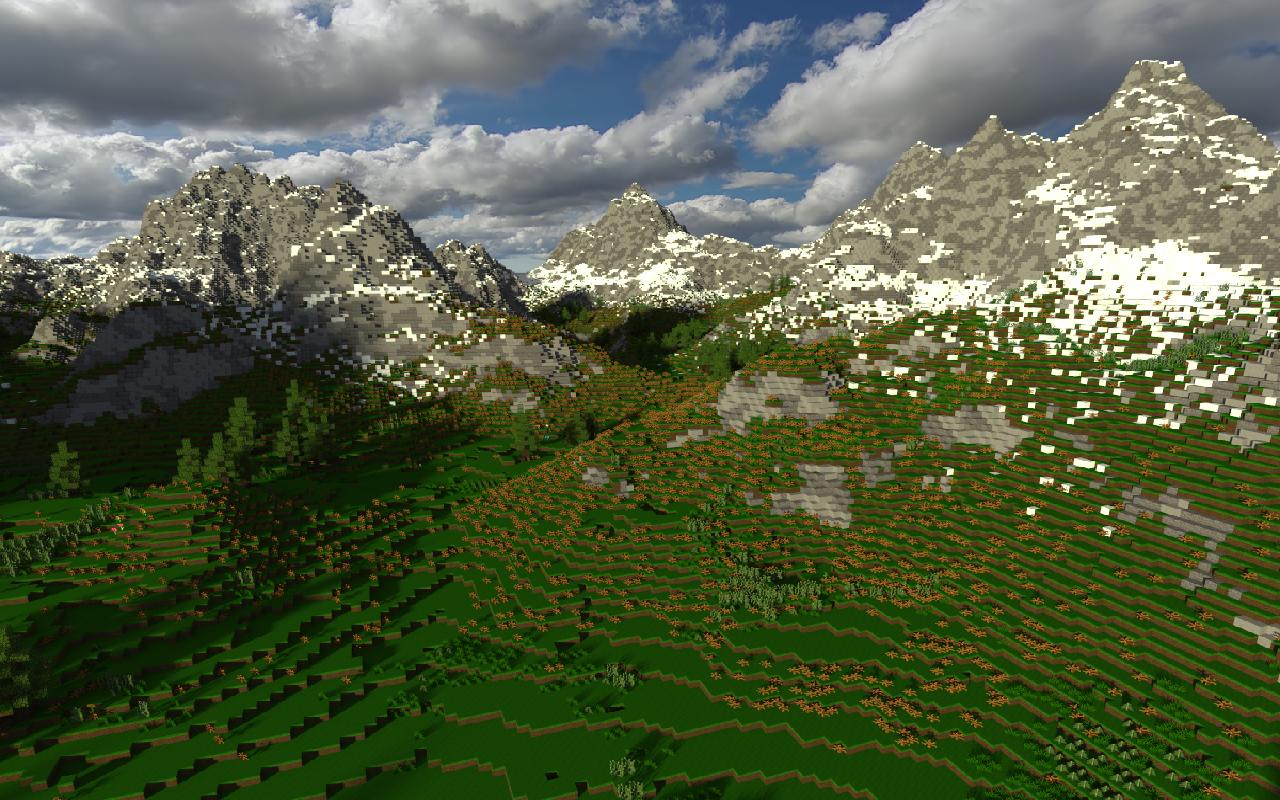 Swiss Alps Minecraft Map