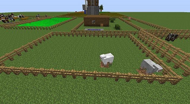 Farming Fields Minecraft Map