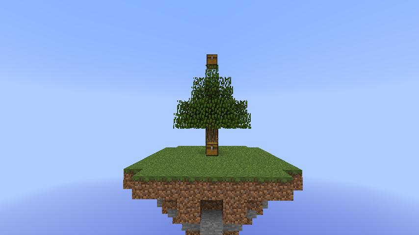 Giant Skyblock Survival map Minecraft Map