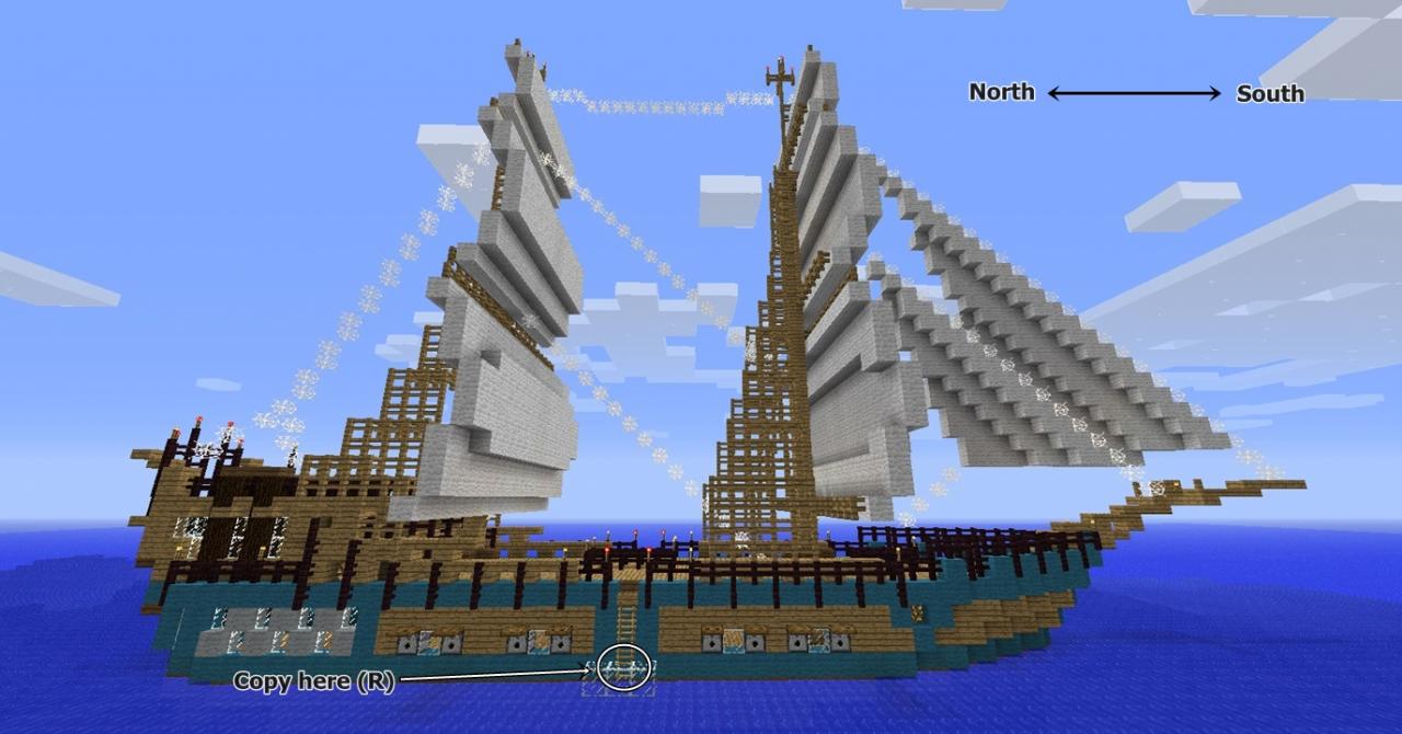 The Skyblue Cargo Ship Minecraft Map