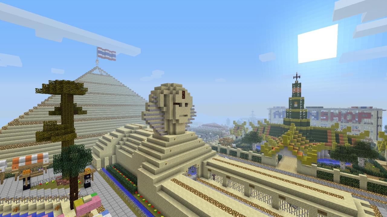 Sphinx Minecraft Map