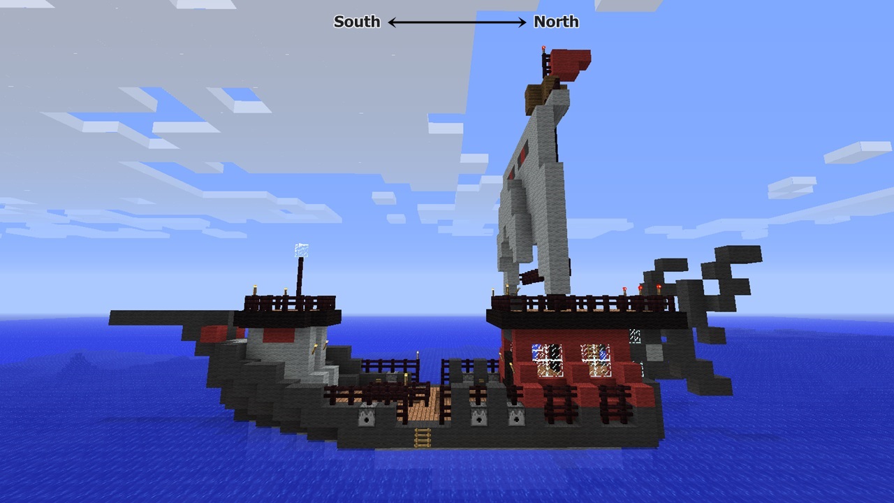 The Swan Pirate Ship Minecraft Map