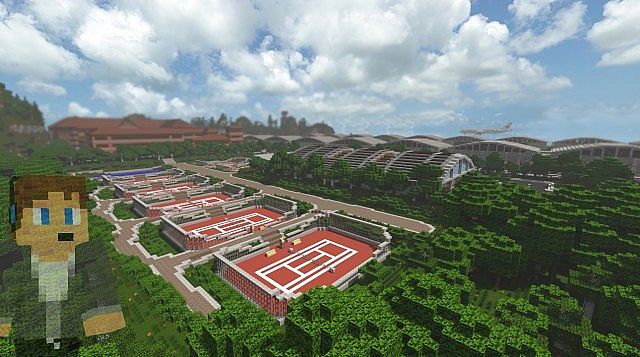 Tennis Club Minecraft Map