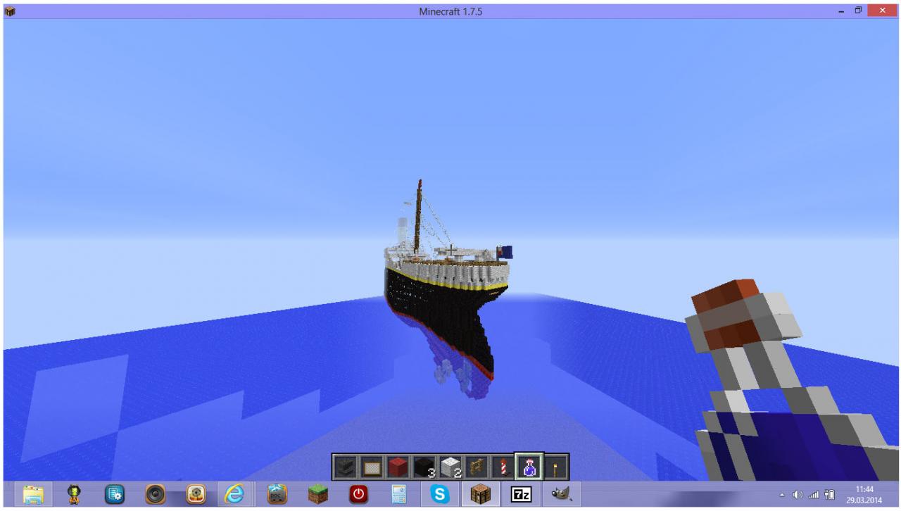 Titanic made by Kainjira Minecraft Map