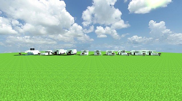 [Small Vehicles Pack] |Download| 10+ Vehicles! Minecraft Map