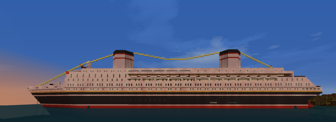 SS Colossal (full interior ocean liner - DEFINITIVE EDITION) Minecraft Map