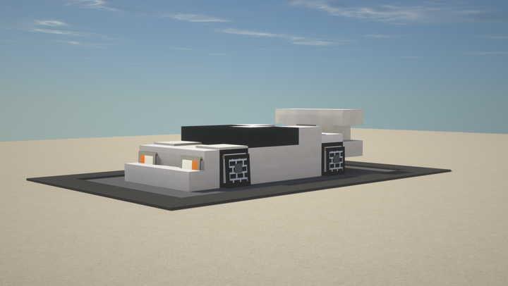 Lamborghini Countach Minecraft Map