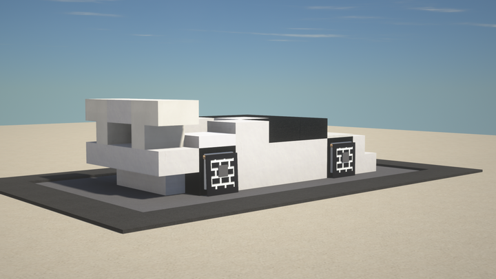 Lamborghini Countach Minecraft Map