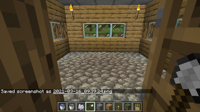 Small House with Grass Path Minecraft Map