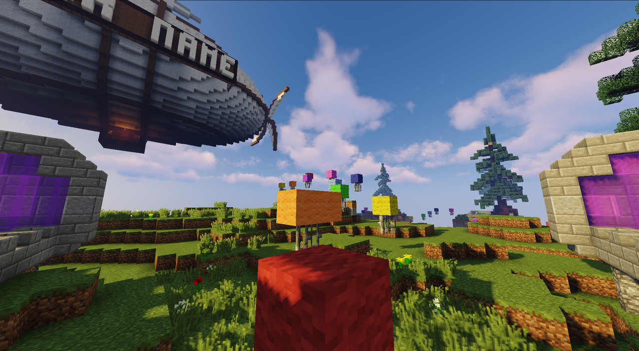 Blimp Hub Map [PAID] Minecraft Map