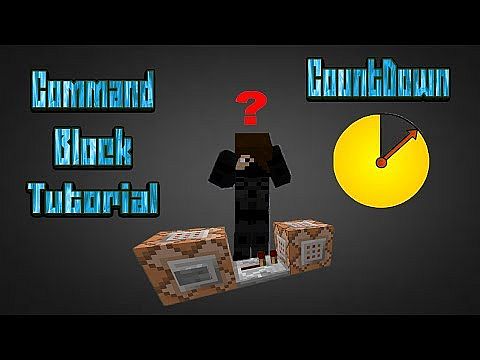 How to make a countdown timer command blocks Minecraft Blog