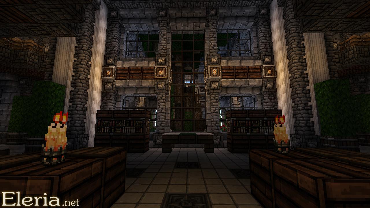 Small Library ( Baroque / Imperial ) Minecraft Map