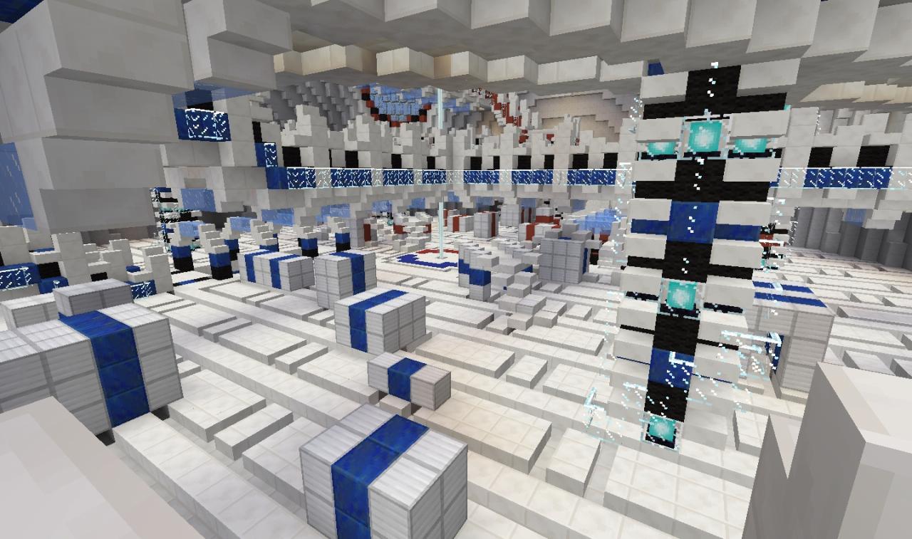 Loading Bay: A Team Paintball/Freezetag/CTF Map Minecraft Map