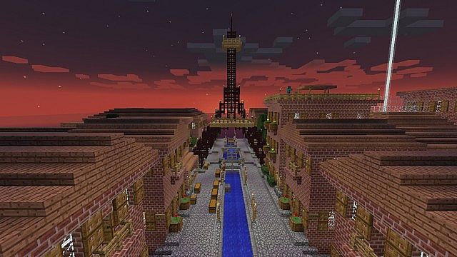 Mini-Paris Minecraft Map