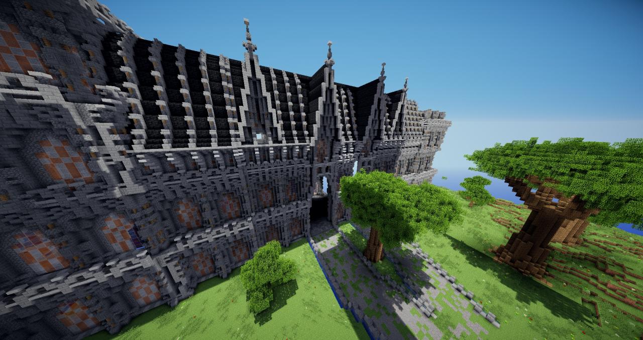 Catherdal ~ Server spawn Minecraft Map
