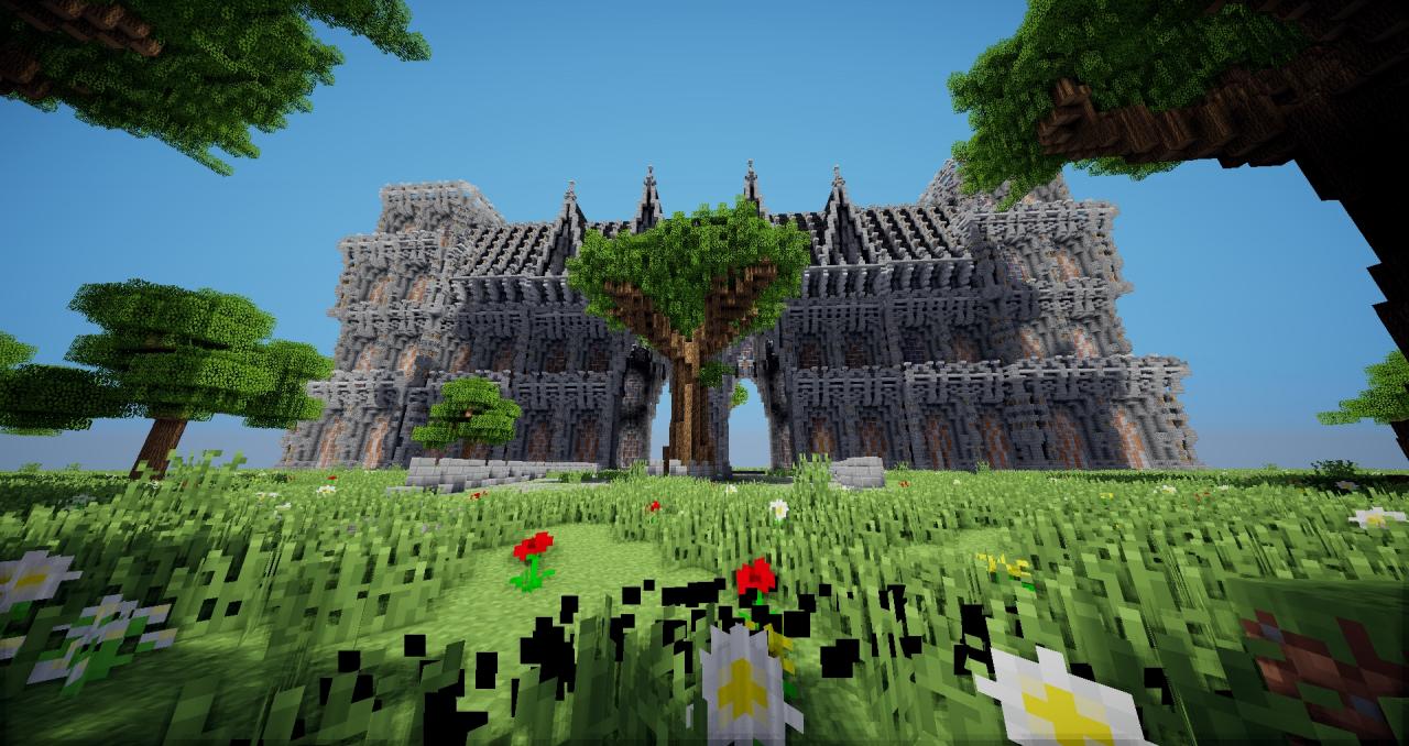Catherdal ~ Server spawn Minecraft Map