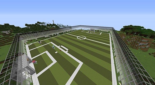Soccer/Football Field Minecraft Map