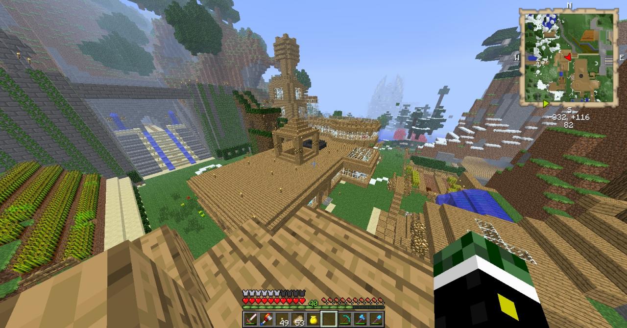 The minecraft project world download FTB Minecraft Map