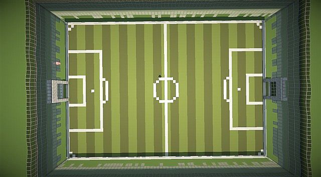Soccer/Football Field Minecraft Map