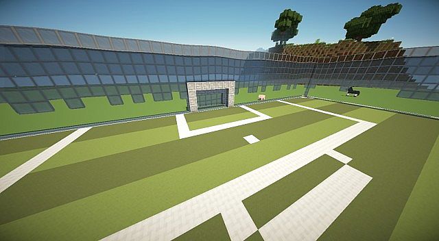 Soccer/Football Field Minecraft Map