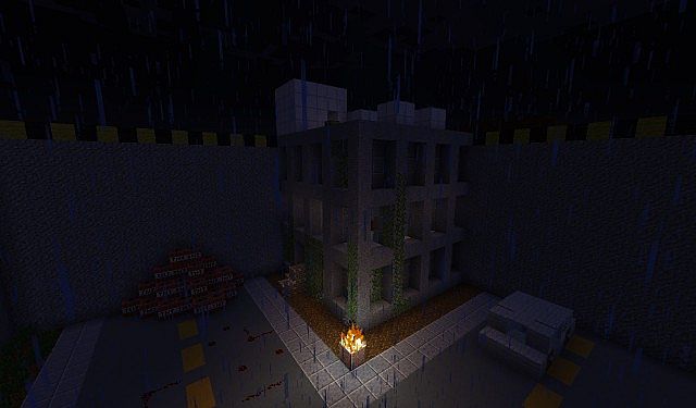 ZOMBIE-HORDE: Chapter the escape Minecraft Map