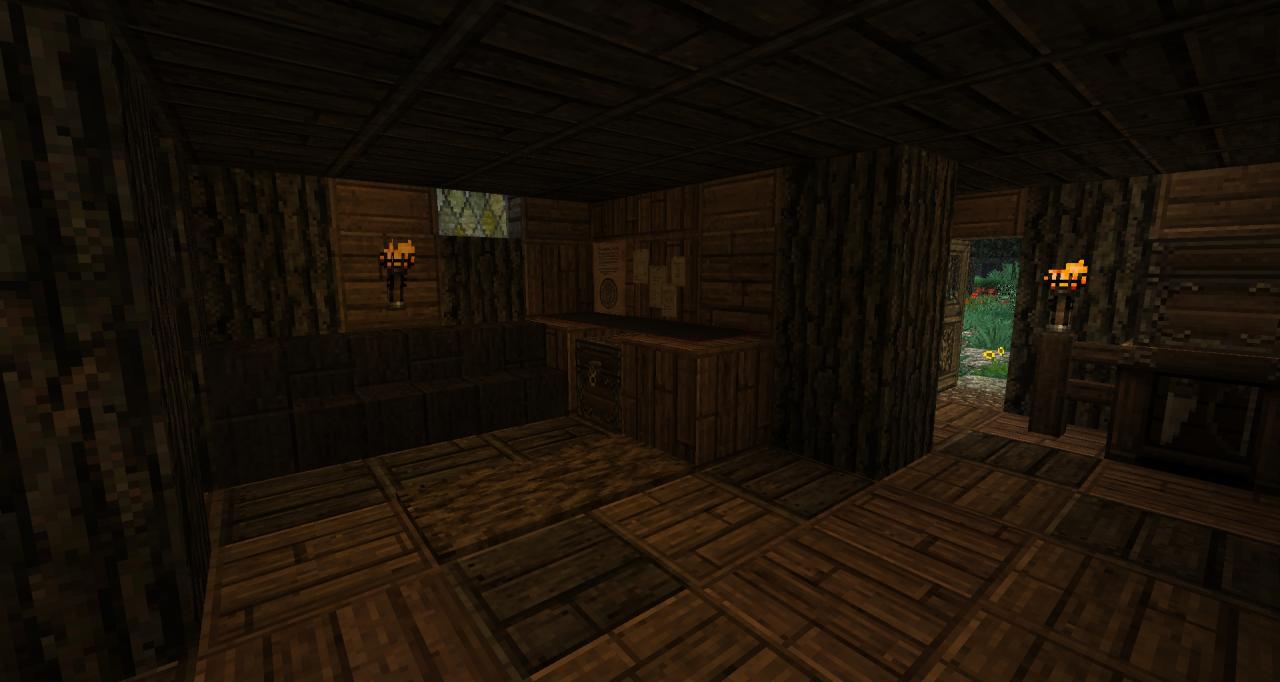 Forest Hut Minecraft Map