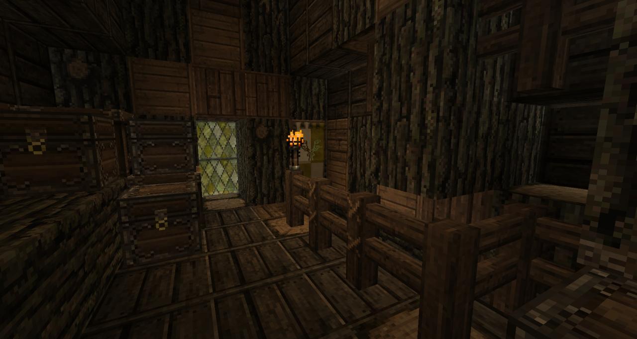 Forest Hut Minecraft Map