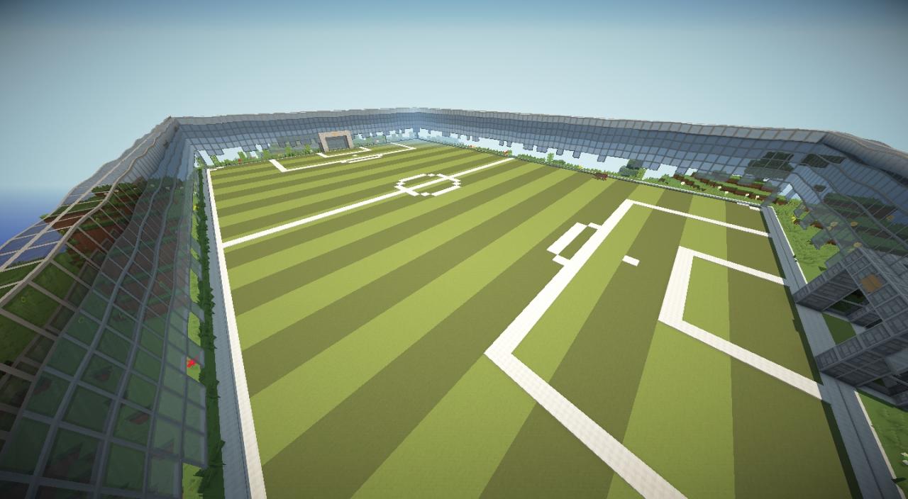 Soccer/Football Field Minecraft Map