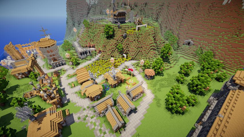 [500+ views] Belgarth (West District)|5 Sub Special!!! Minecraft Map