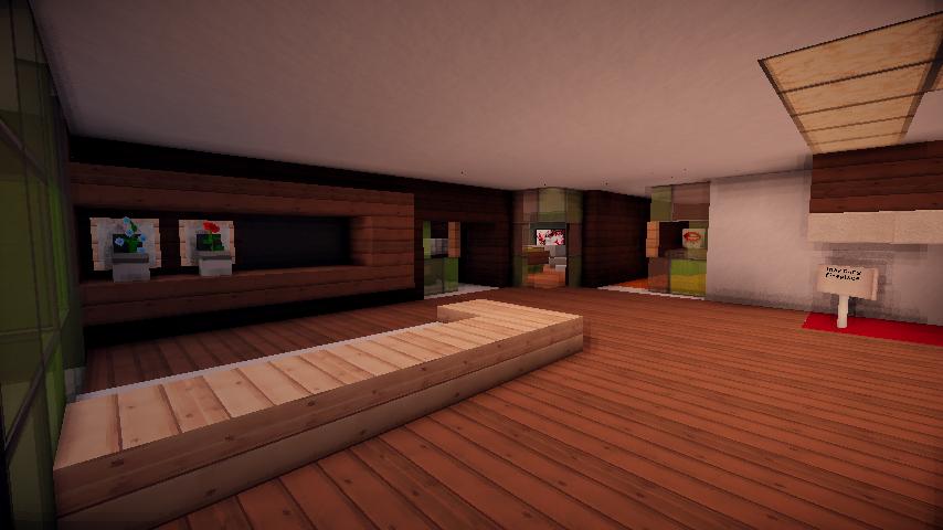 | Slide | [modern house] Minecraft Map
