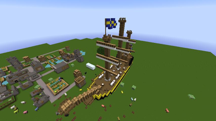 Pirate ship Minecraft Map