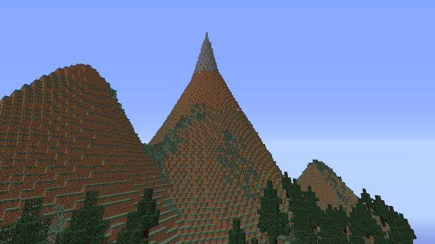 The Mountain Range Minecraft Map