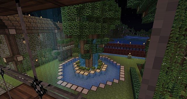 The Fountain Tree Minecraft Map