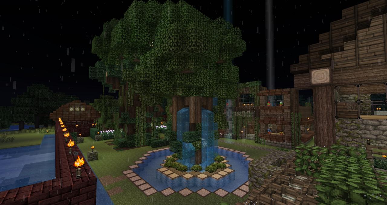 The Fountain Tree Minecraft Map