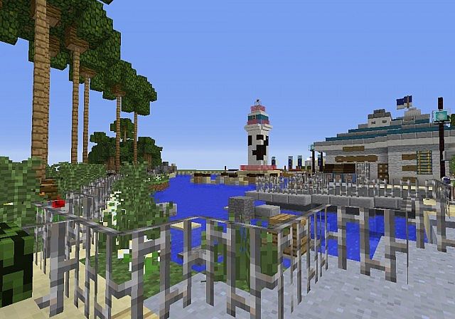 SeaWorld, Orlando Minecraft Map