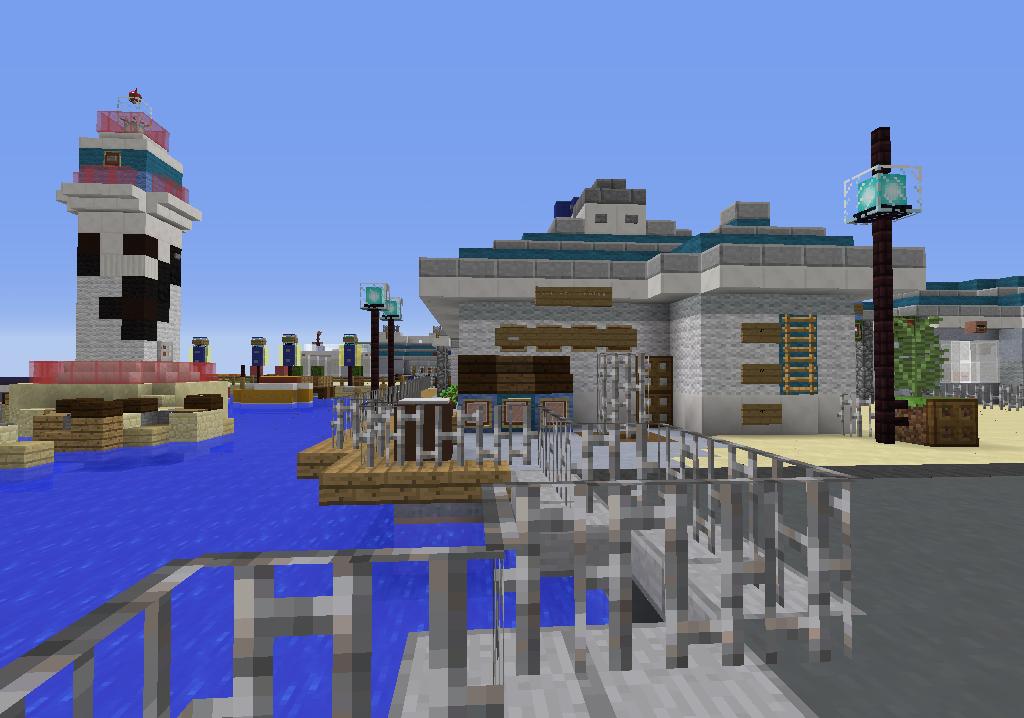 SeaWorld, Orlando Minecraft Map