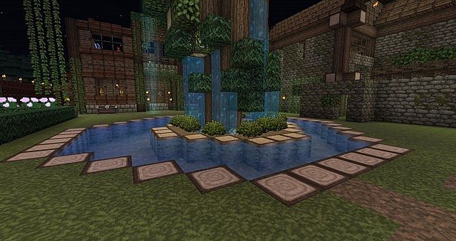 The Fountain Tree Minecraft Map