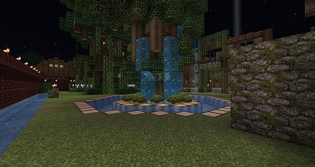The Fountain Tree Minecraft Map