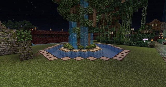 The Fountain Tree Minecraft Map