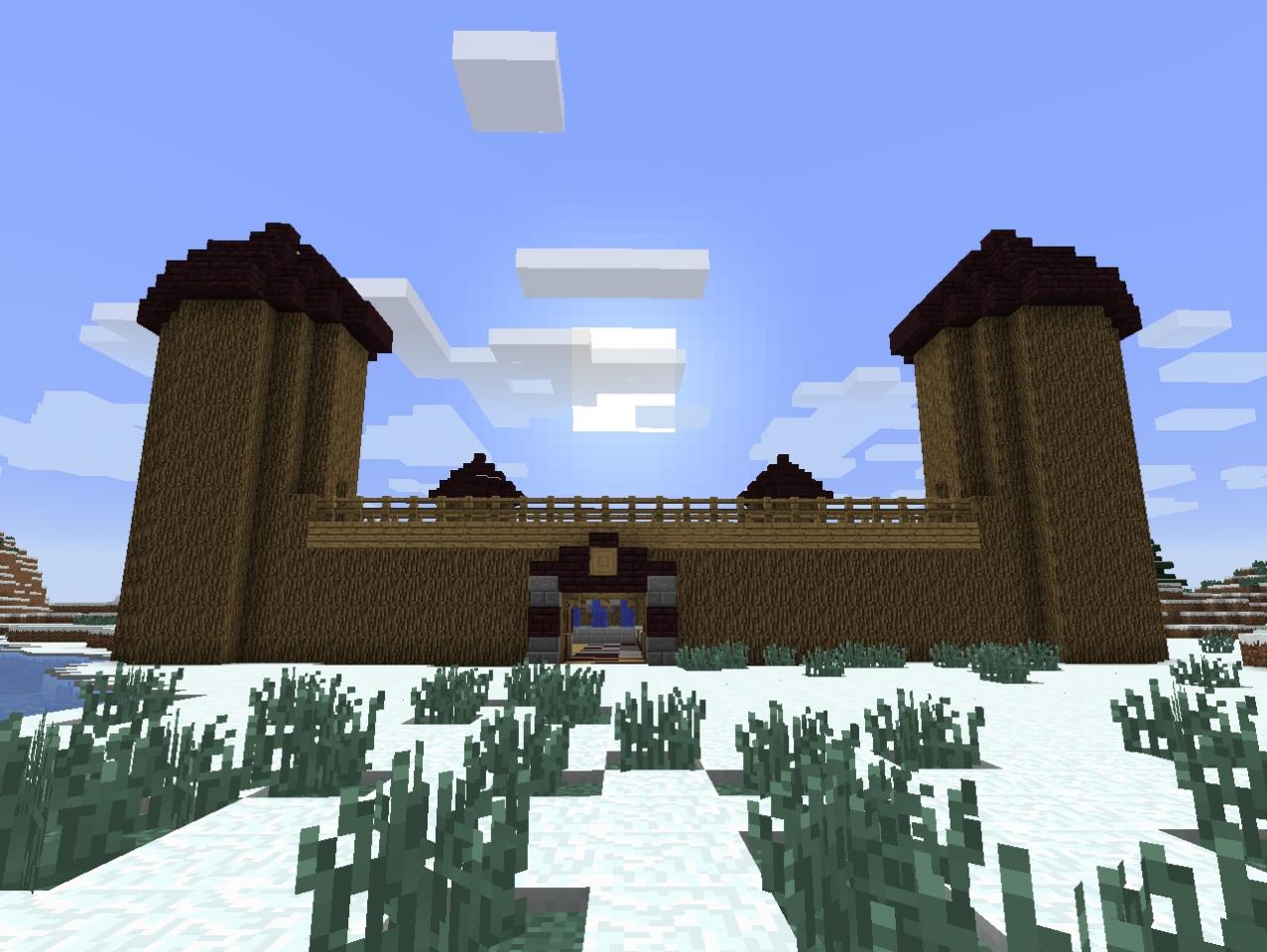 Wooden Castle Minecraft Map