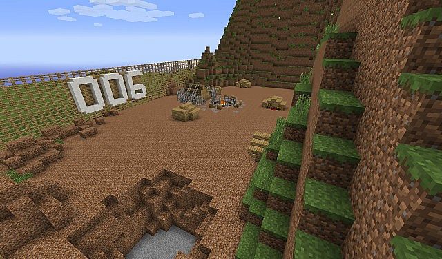 Site 006 PVP map Minecraft Map