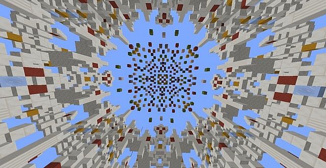 Posterus the Futuristic Spawn Minecraft Map