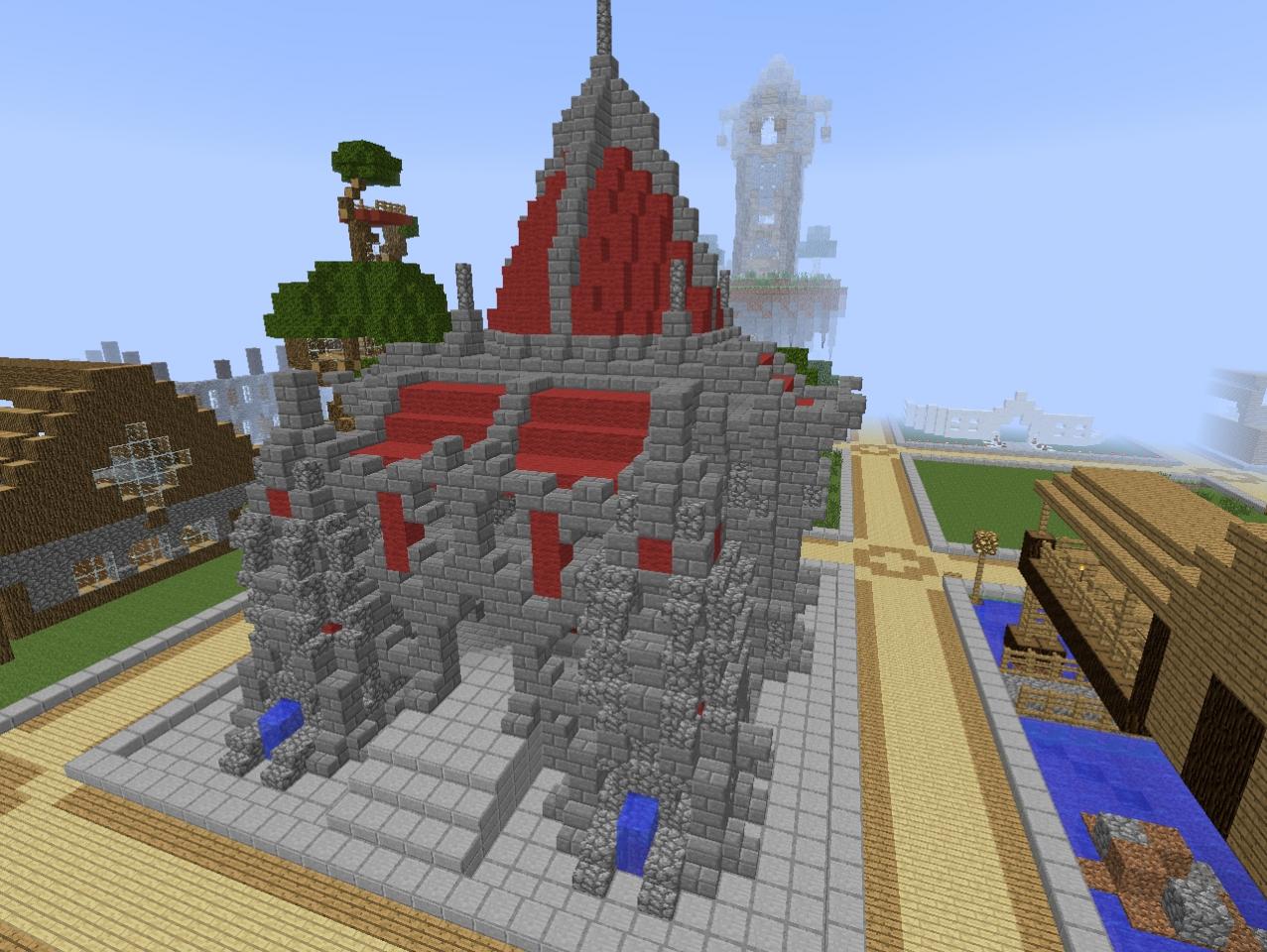 Small temple of Past Warriors Minecraft Map