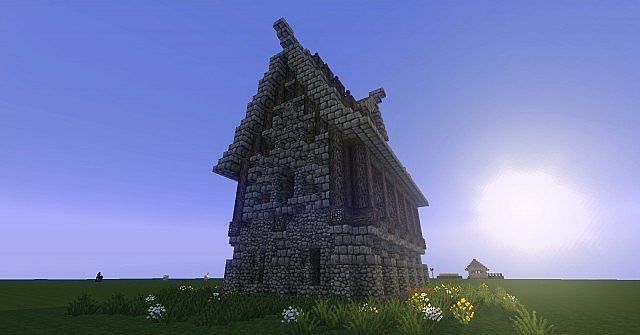 Fortified Medieval House Minecraft Map
