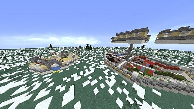 MInecraft 8 player Pvp! Color Games! Minecraft Map