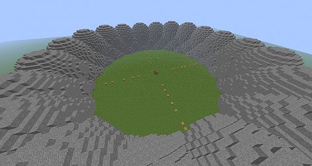 Beginning of a server hub / spawn HUGE Free Minecraft Map